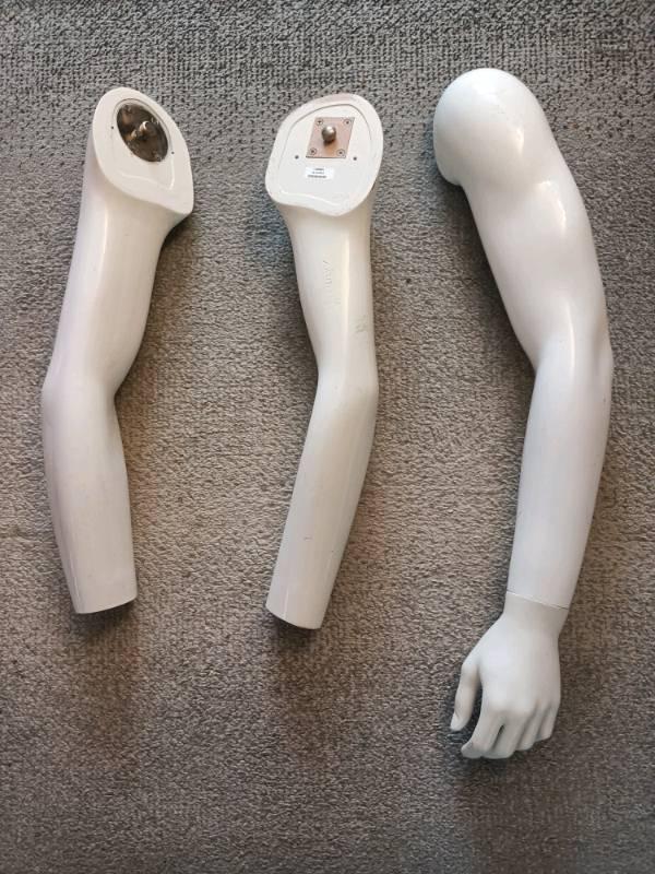 ZappAds: Male mannequin arms- excellent condition